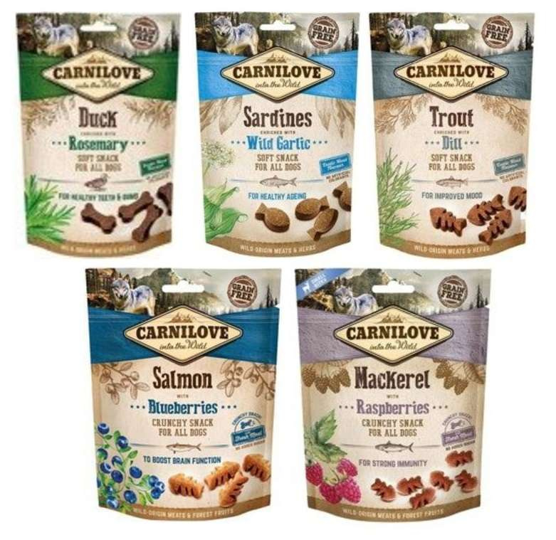 Carnilove Crunchy przysmak dla psa MIX 5x200g | Sklep Zoologiczny ...